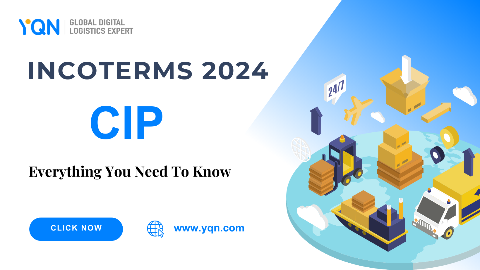 CIP Incoterms - Complete Guide to Carriage and Insurance Paid To | YQN